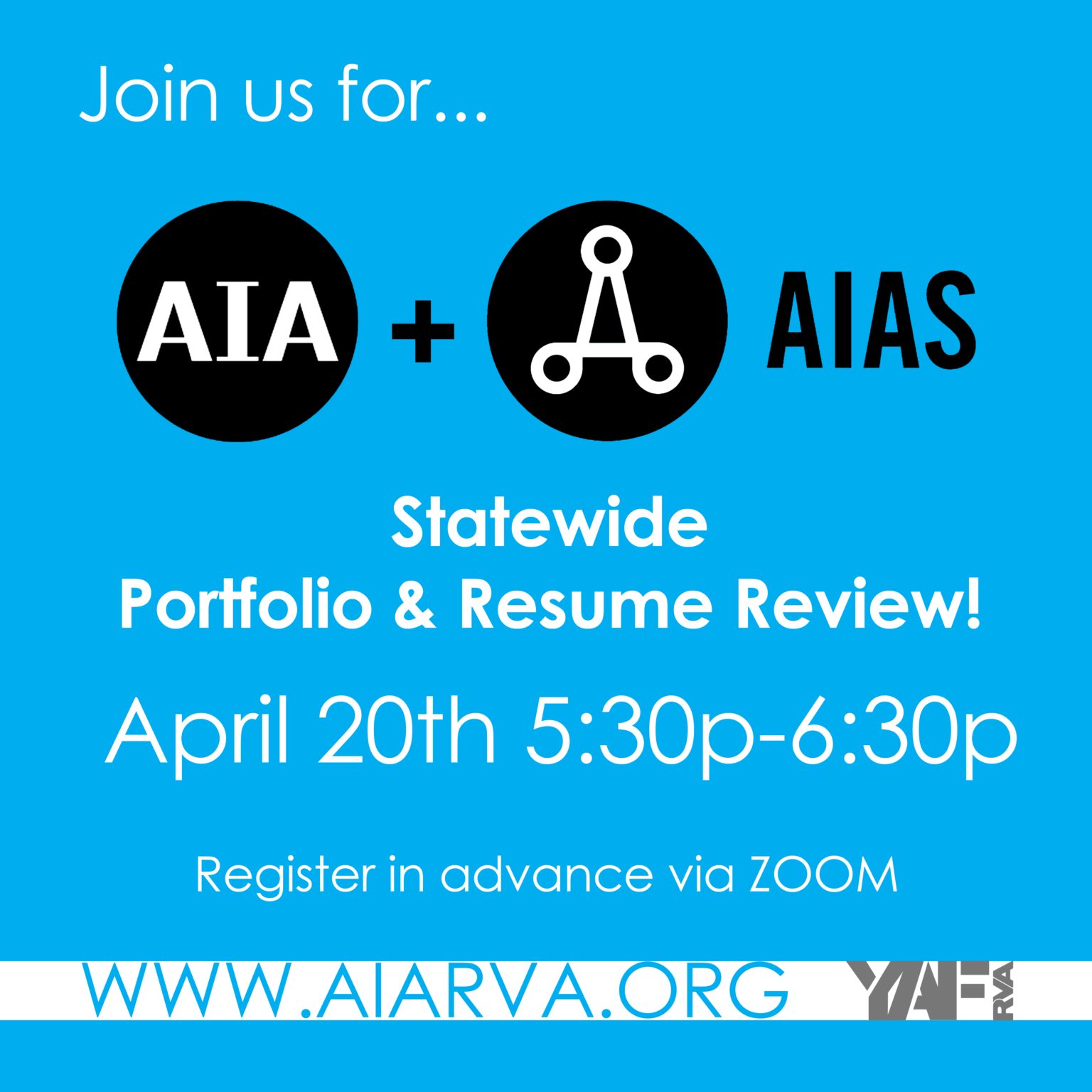AIA + AIAS Portfolio & Resume Review - AIA Richmond